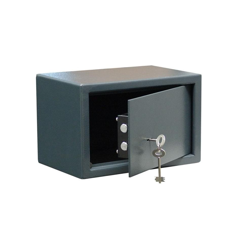 Χρηματοκιβώτιο μαύρο 270Χ80Χ200mm - Best eShop